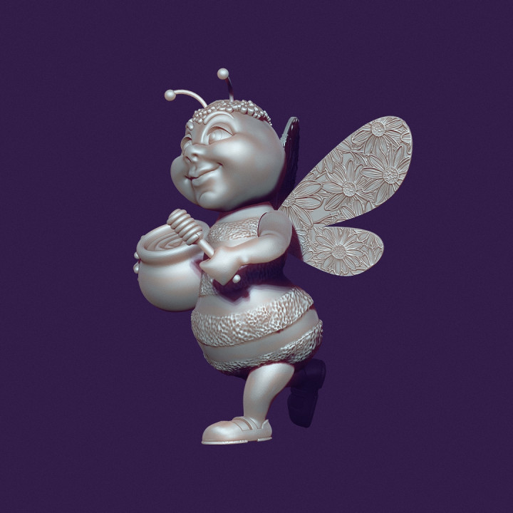 3D Printable BEE TOY by Viktoriya Kabanova