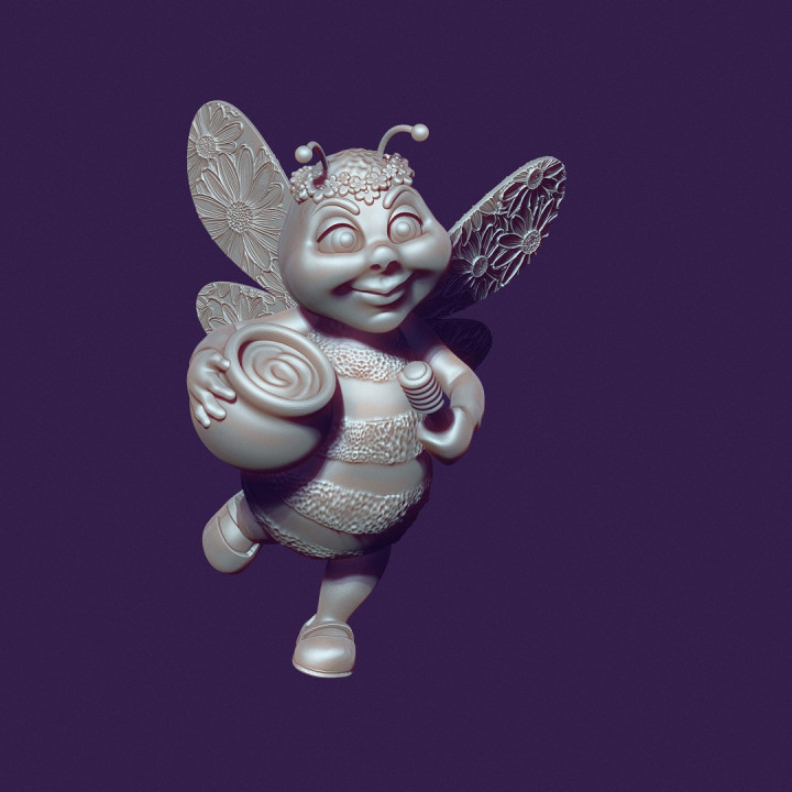 3D Printable BEE TOY by Viktoriya Kabanova