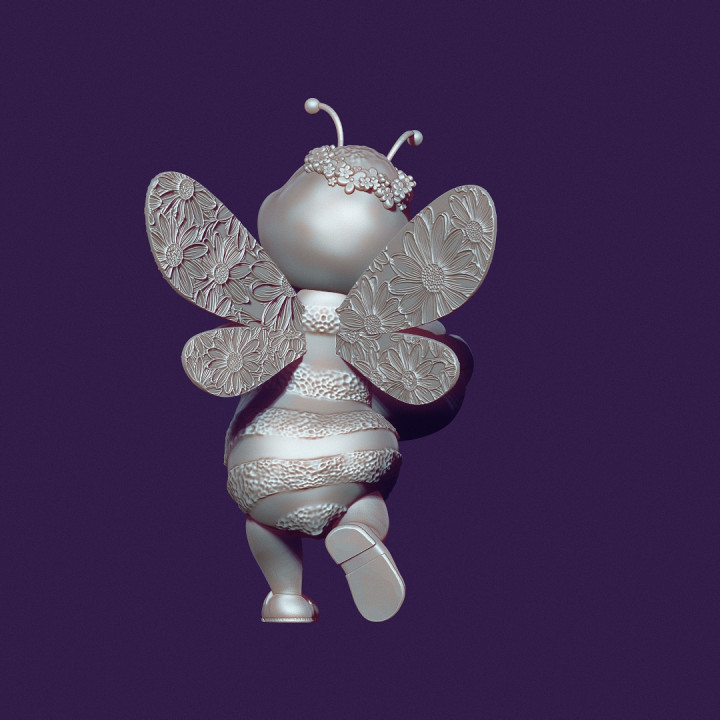 3D Printable BEE TOY by Viktoriya Kabanova