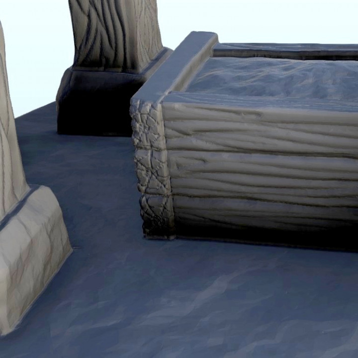 3D Printable Crystal grinding machine - Medieval Fantasy Magic Feudal ...