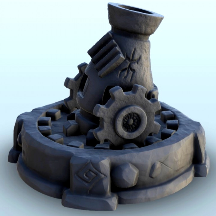 3D Printable Set of medieval turrets - Medieval Fantasy Magic Feudal ...