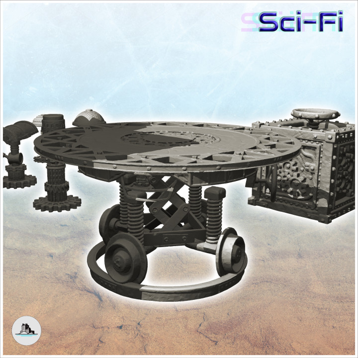 3D Printable Steampunk bar accessories set with counter (1) - Future ...