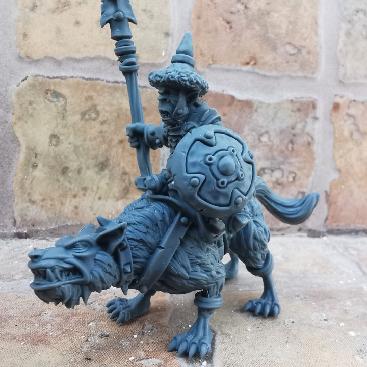 3D Printable Goblin Wolf Riders by Daniel McGrath
