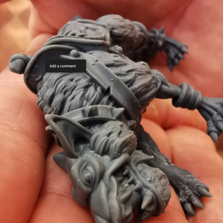 3D Printable Goblin Wolf Riders by Daniel McGrath