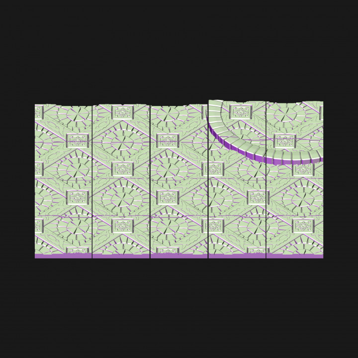 3D Printable Dark elves bases (elf) by HoloMiniatures