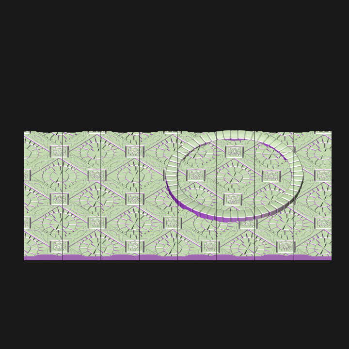 3D Printable Dark elves bases (elf) by HoloMiniatures