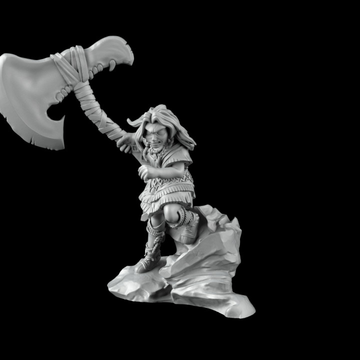 3D Printable Mara by Stuffed Rock Studio