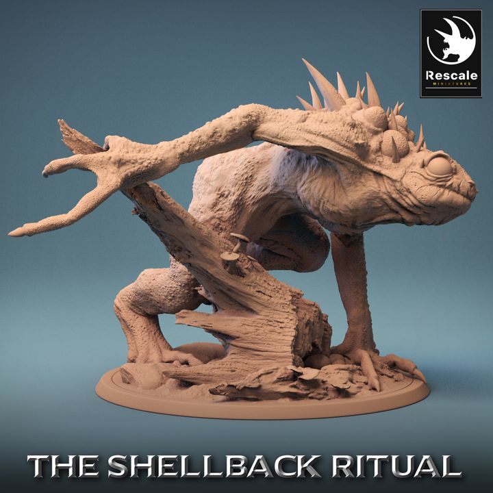 3D Printable Shellback Fetid Stalker Run by Rescale Miniatures