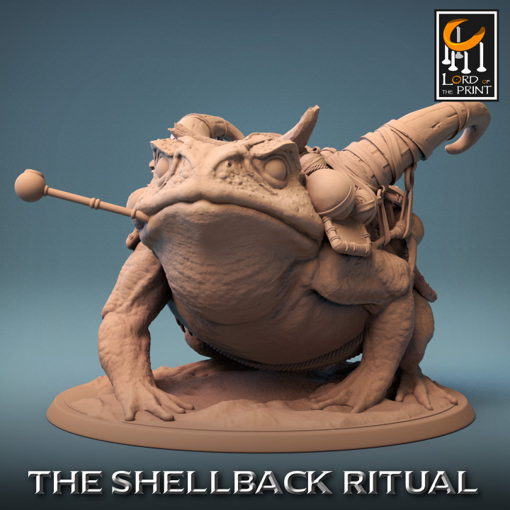 3D Printable ShellBack Mount Family by Rescale Miniatures