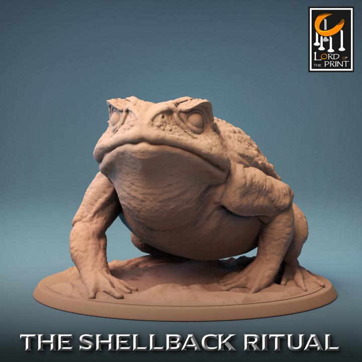 3D Printable ShellBack Mount Family by Rescale Miniatures