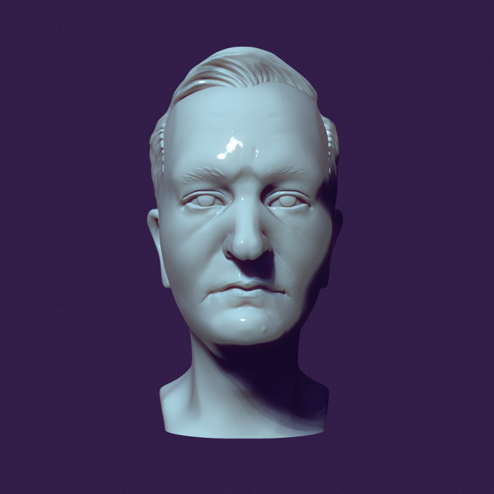 3D Printable RANDOM FACES by Viktoriya Kabanova
