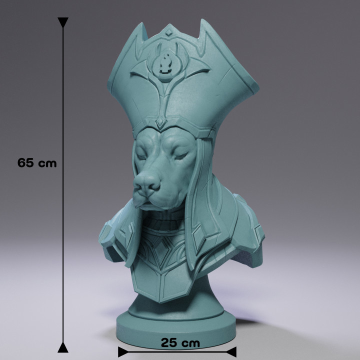 3D Printable Chess of dog by Art of V