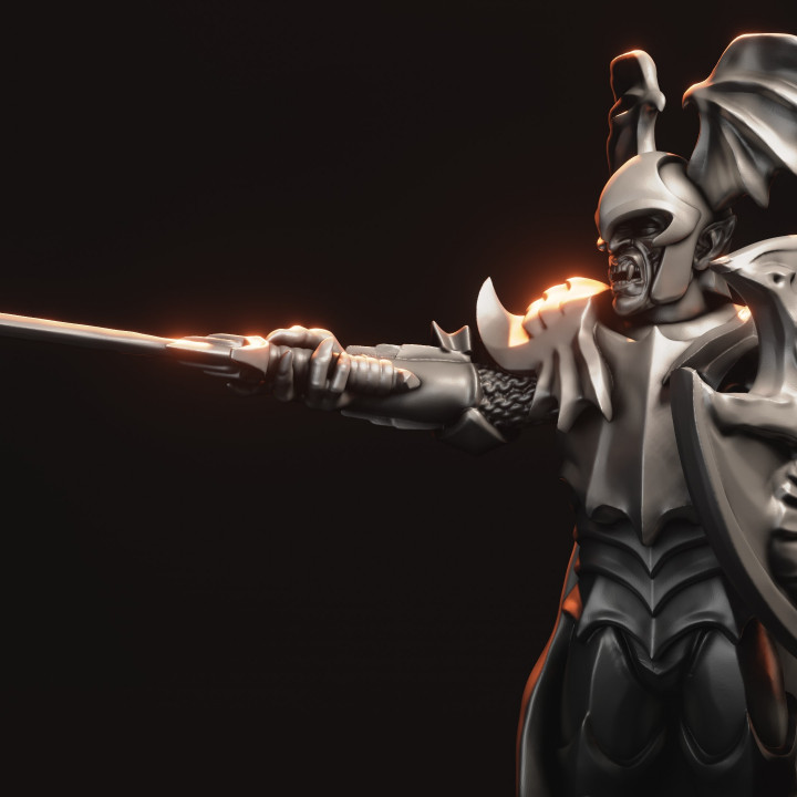 3D Printable Vampire Lord by SabertoothCollectibles