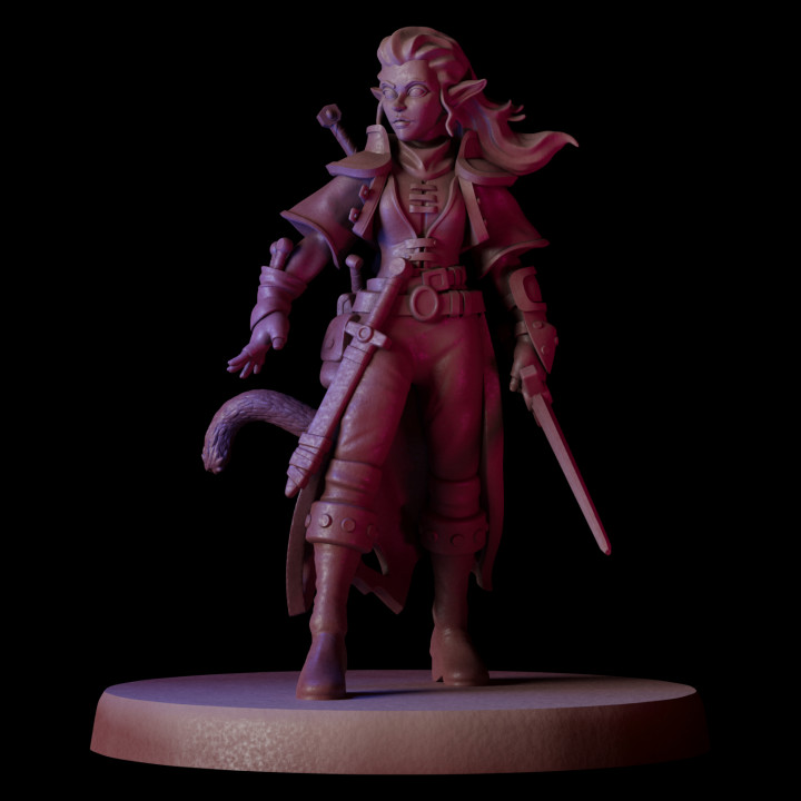 3D Printable Elfling - SagaBorn Vol 1 by CeleSTL Minis