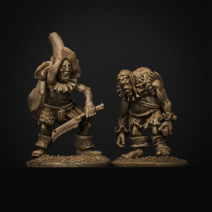 3D Printable Ivar & Istad Dregs by Knucklebones Miniatures