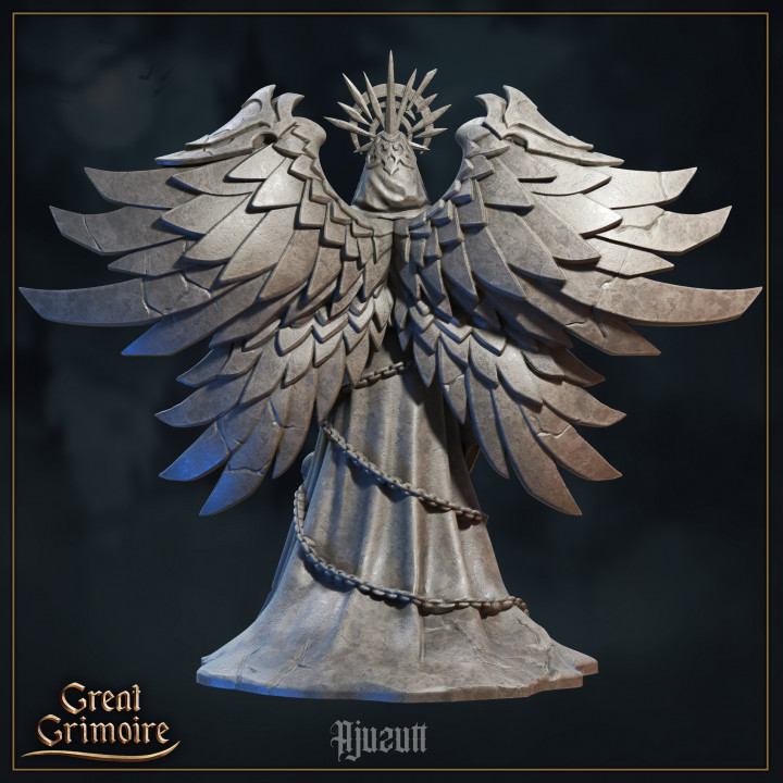 3D Printable Cursed in Stone by Great Grimoire