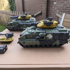 3D Printable Polaris-Pattern Mechanized Infantry Combat Vehicle by Maelstrom Designworks