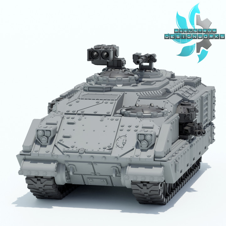 3D Printable Polaris-Pattern Mechanized Infantry Combat Vehicle by Maelstrom Designworks