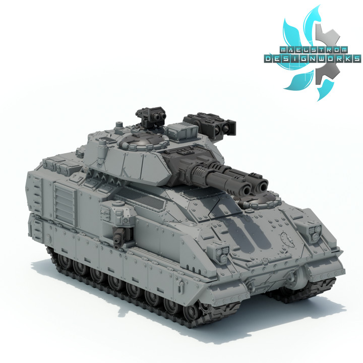 3D Printable Polaris-Pattern Mechanized Infantry Combat Vehicle by Maelstrom Designworks