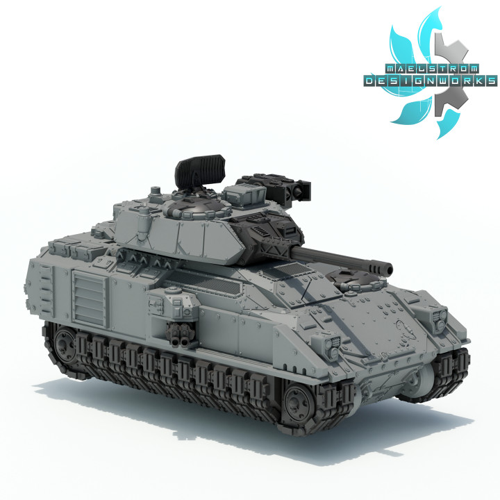 3D Printable Polaris-Pattern Mechanized Infantry Combat Vehicle by Maelstrom Designworks