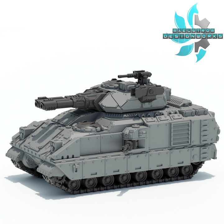 3D Printable Polaris-Pattern Mechanized Infantry Combat Vehicle by Maelstrom Designworks