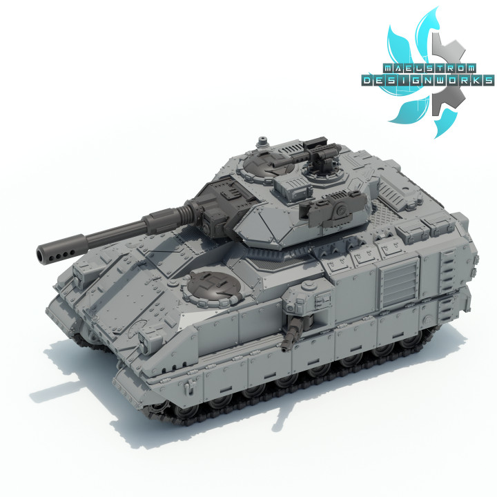 3D Printable Polaris-Pattern Mechanized Infantry Combat Vehicle by ...