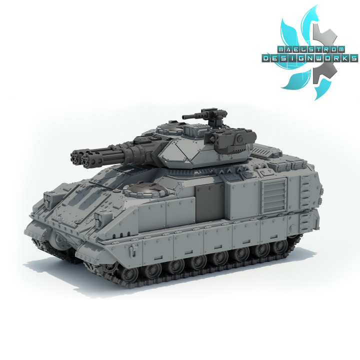 3D Printable Polaris-Pattern Mechanized Infantry Combat Vehicle by ...