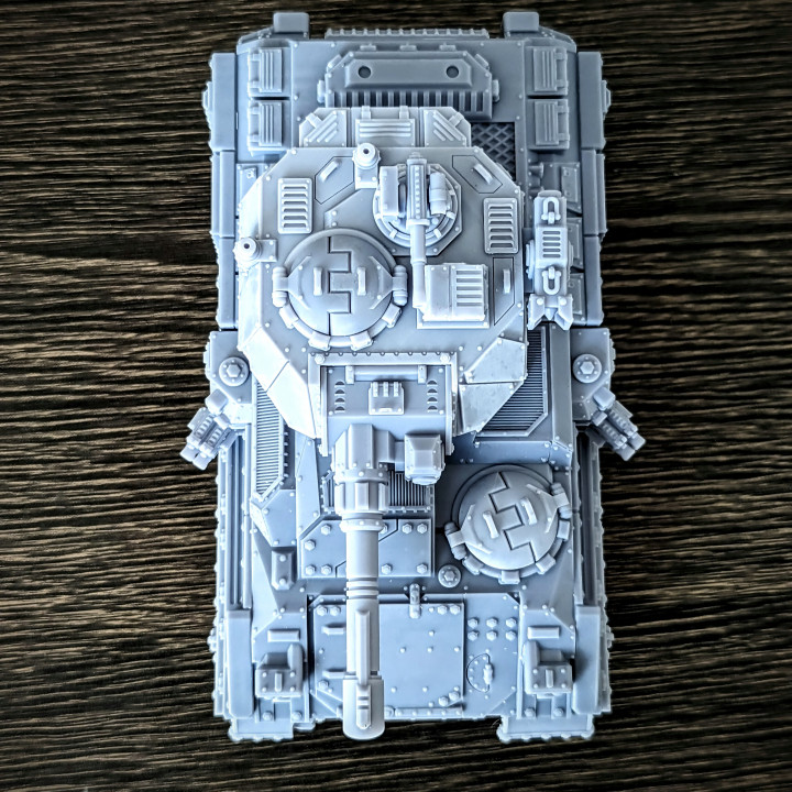 3D Printable Polaris-Pattern Mechanized Infantry Combat Vehicle by Maelstrom Designworks