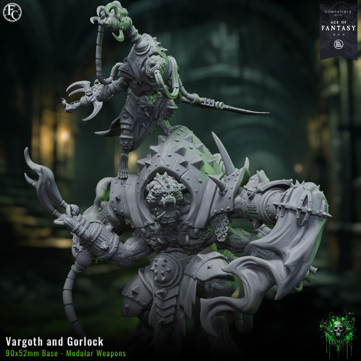 3D Printable Vargoth and Gorlock by Fleshcraft Studio
