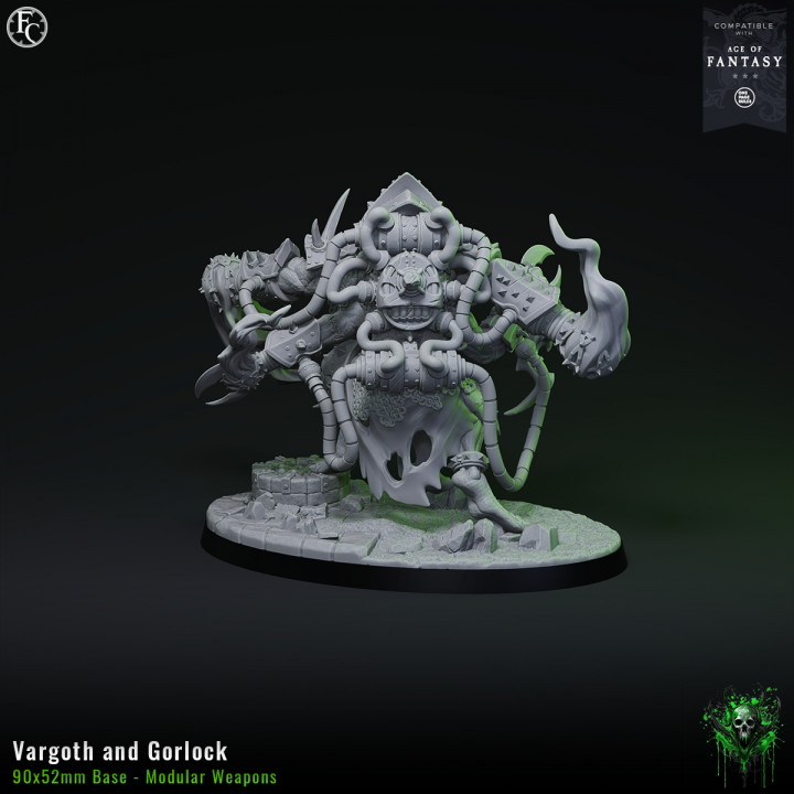 3D Printable Vargoth and Gorlock by Fleshcraft Studio