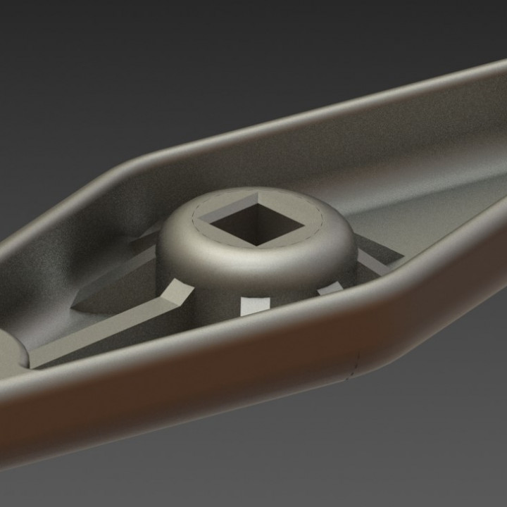 3D Printable TAP WRENCH M5 M6 M8 V2 by NerdCorner