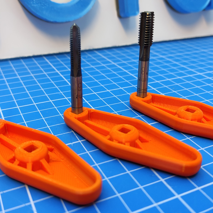 3D Printable TAP WRENCH M5 M6 M8 V2 by NerdCorner