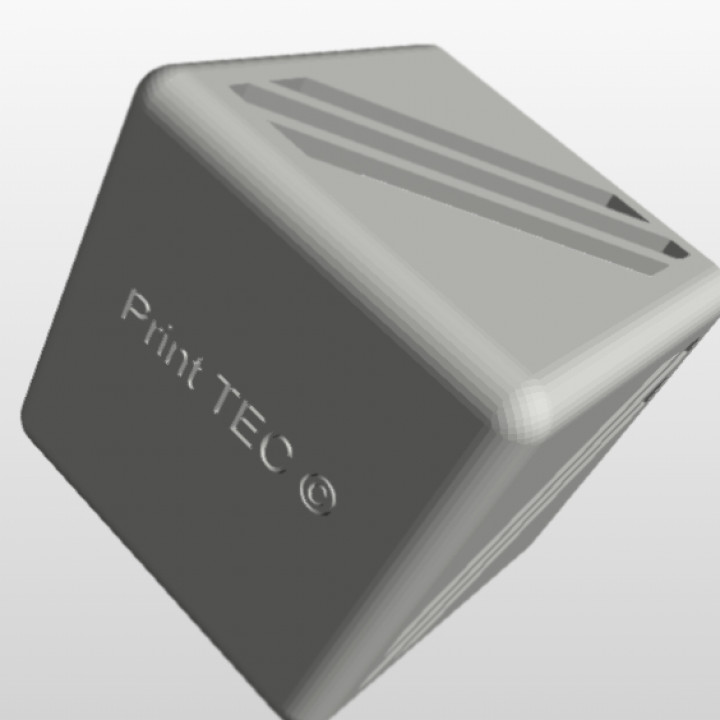 3D Printable Box / Desk Organizer by Print-TEC