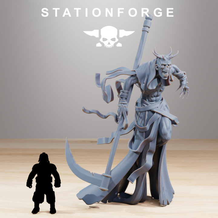 3D Printable Astronet Void Deity by Station Forge