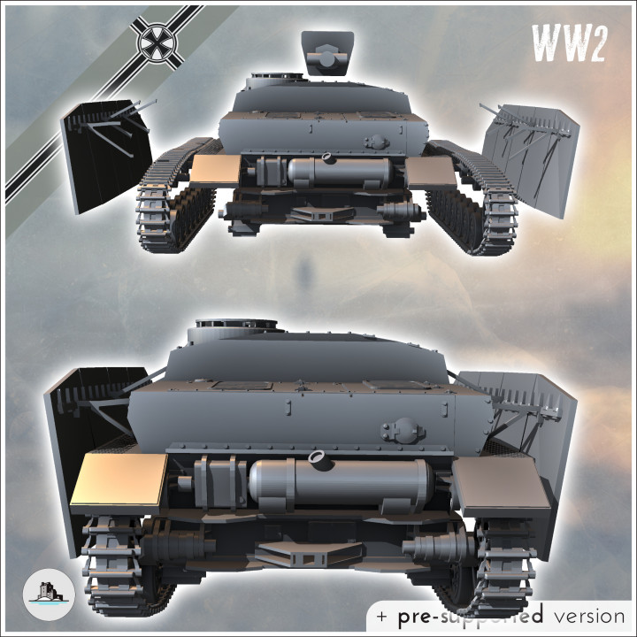 3D Printable Sturmgeschütz StuG IV - Germany Eastern Western Front ...