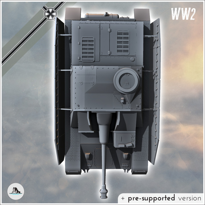 3D Printable Sturmgeschütz StuG IV - Germany Eastern Western Front ...