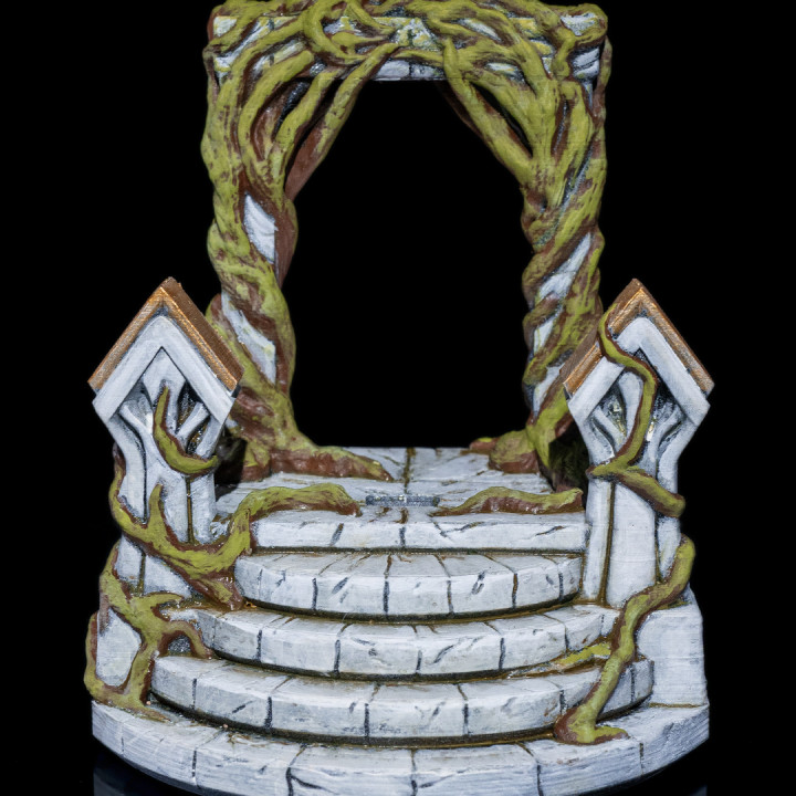 3D Printable Ancient Gate by Stlflix