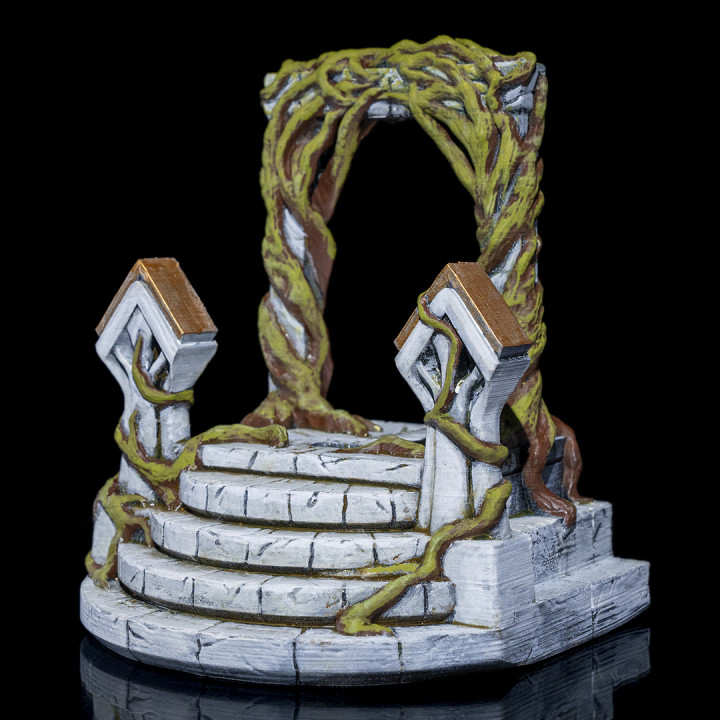 3D Printable Ancient Gate by Stlflix
