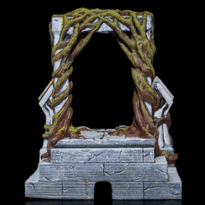 3D Printable Ancient Gate by Stlflix