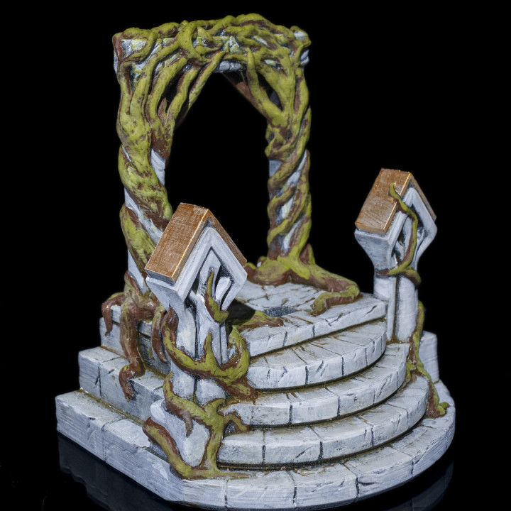 3D Printable Ancient Gate by Stlflix