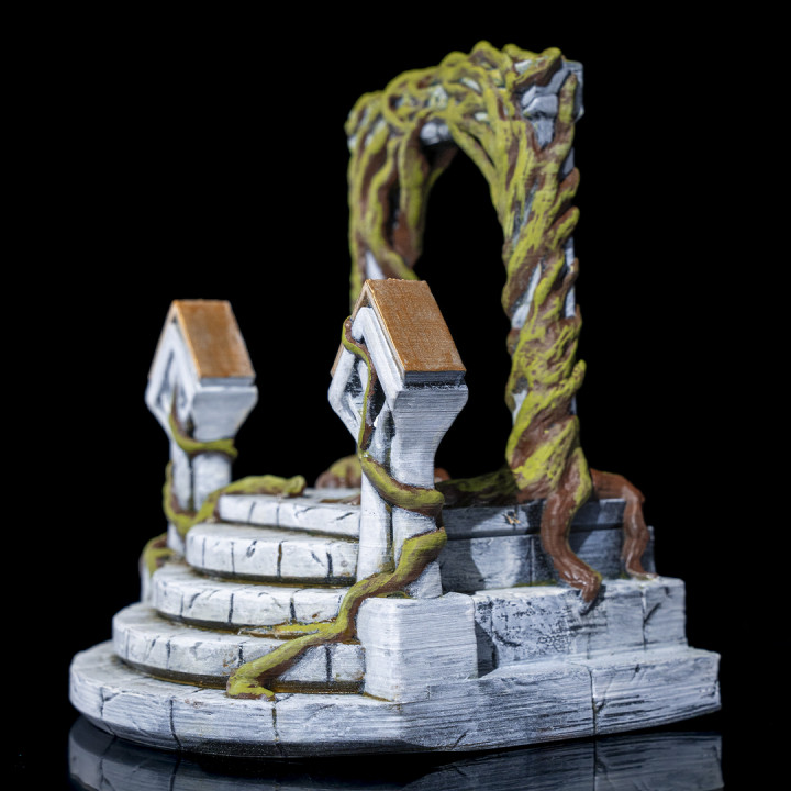 3D Printable Ancient Gate by Stlflix