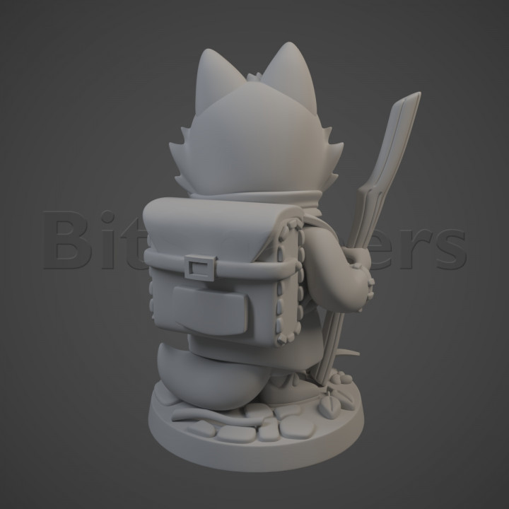 3D Printable Root: Vagabond Faction Boardgame Figure by ErmyanArts