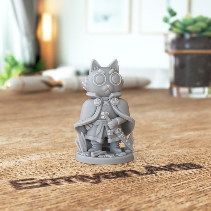 3D Printable Root Marquise De Cat Faction Boardgame Figure by ErmyanArts