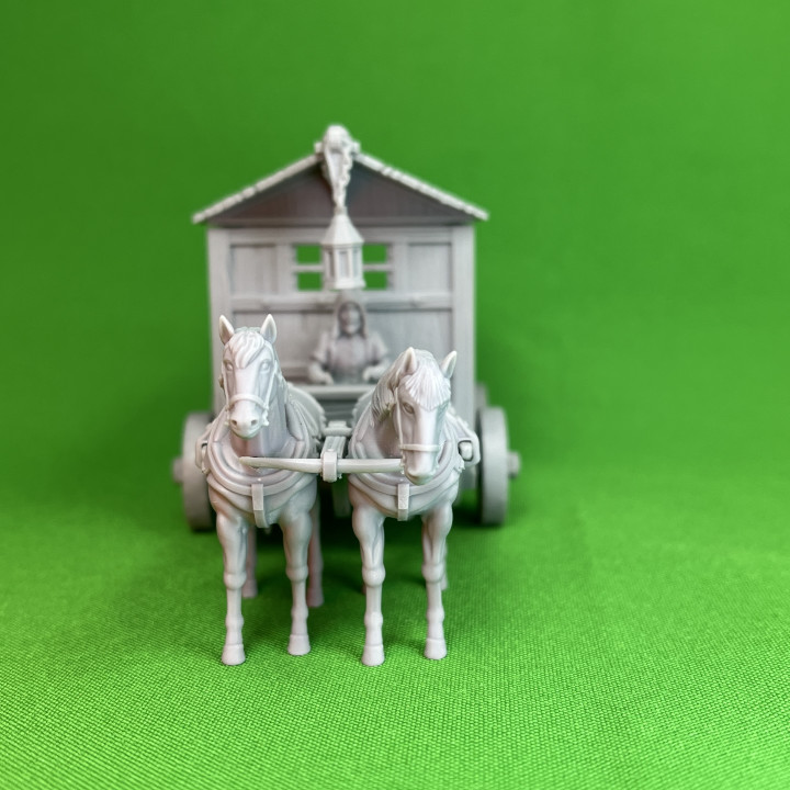 3D Printable Prison Carriage by Tiny Furniture
