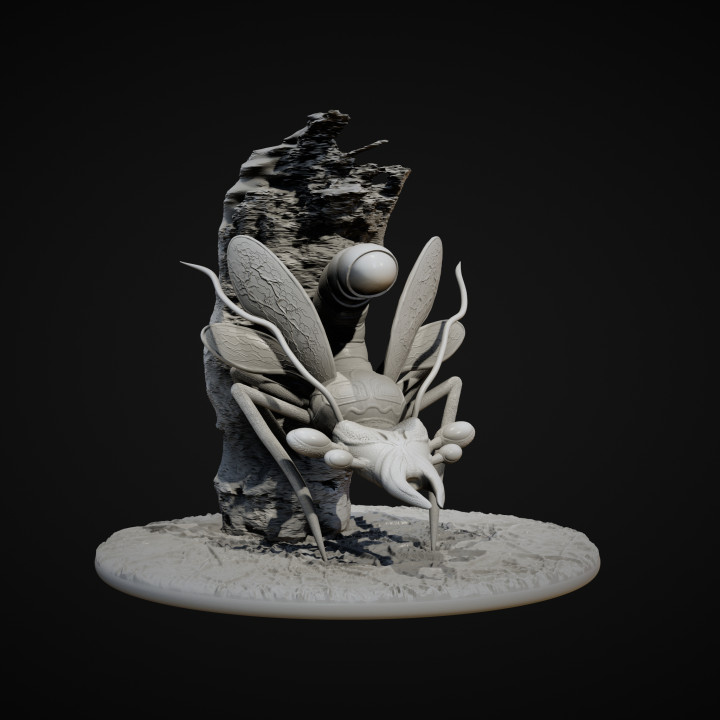 3D Printable Błotnik - Mud Insect - Slavic Bestiary by Lazy Bear