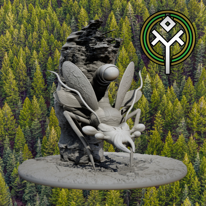 3D Printable Błotnik - Mud Insect - Slavic Bestiary by Lazy Bear