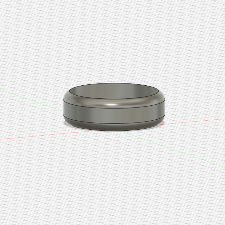 3D Printable Minimalistic Ring by Print-TEC