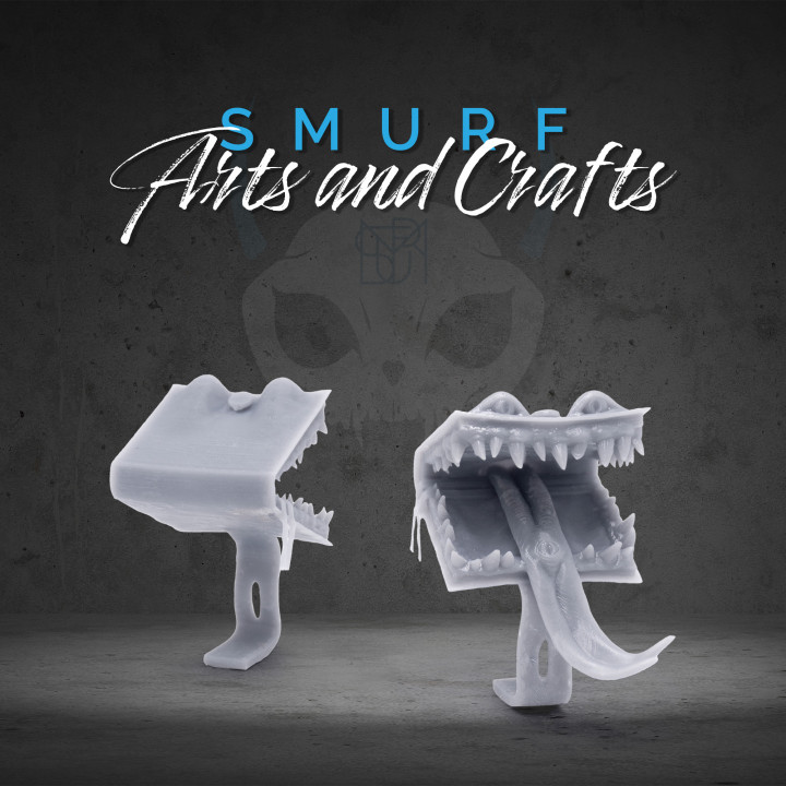 3D Printable Mimic Spellbook - Dark Fantasy 3D Miniature by Smurf Minis