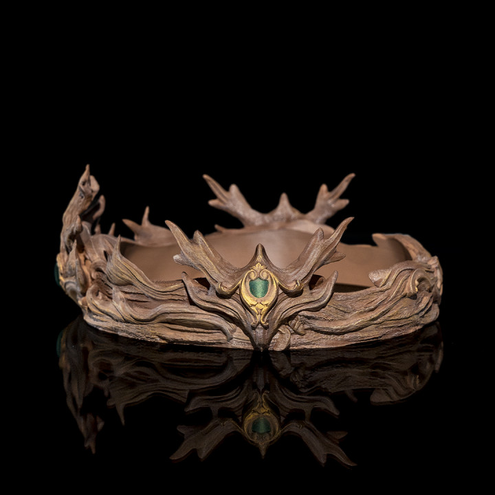 3D Printable Vine Crown by Stlflix