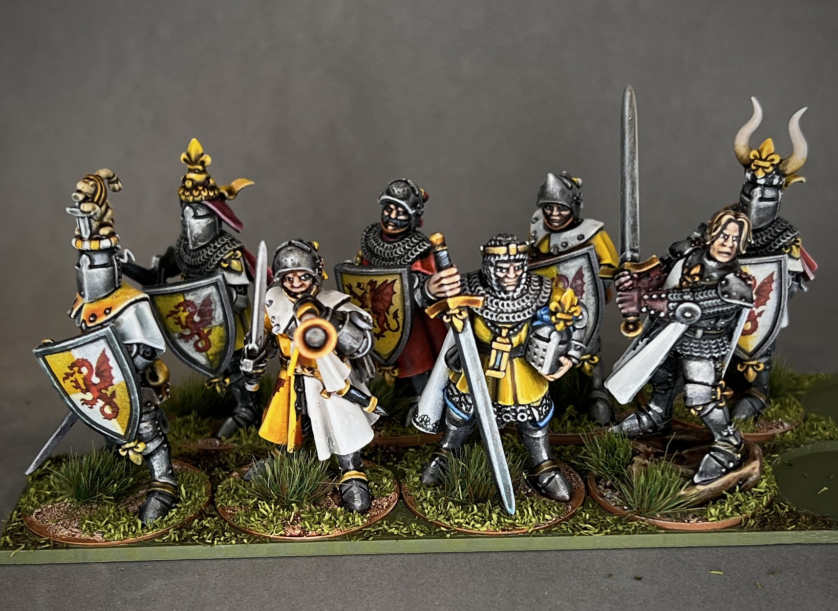3D Printable Knights of Gallia on Foot - Highlands Miniatures by ...
